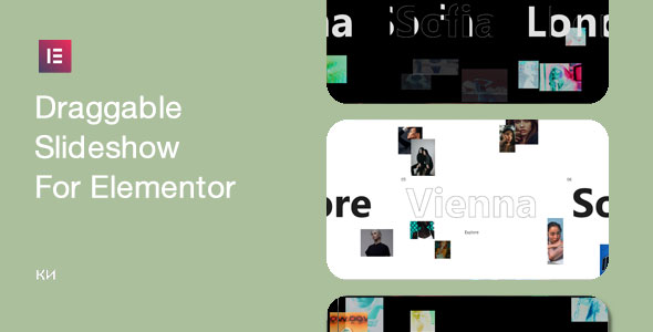 Draggable Showcase – Amedea – Unique Design Elements for Elementor