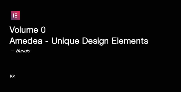 Volume Zero – Amedea – Unique Design Elements for Elementor